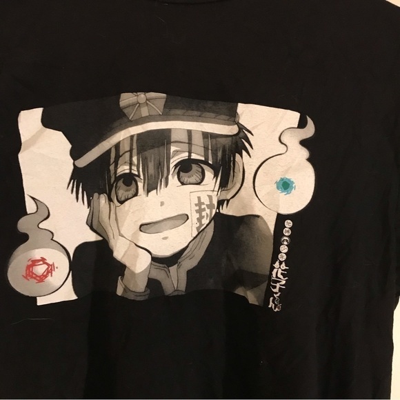 Toilet - Bound Hanako -kun | Shirts | Mens Medium Tshirt Black In ...